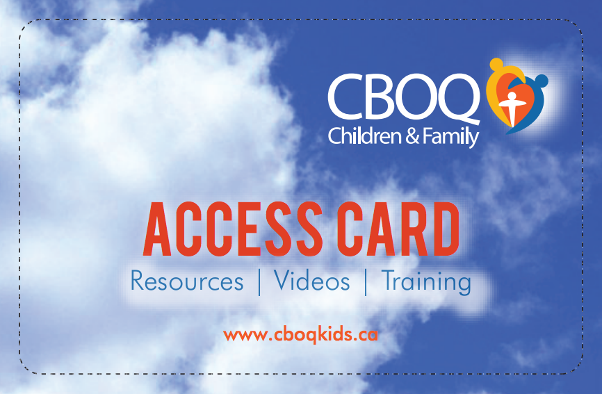 Access Card 2013 - CBOQ Kids